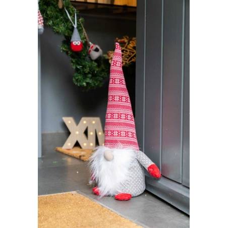 Deurstopper kabouter witte vlokken | Geschenken | SAPINS.NL