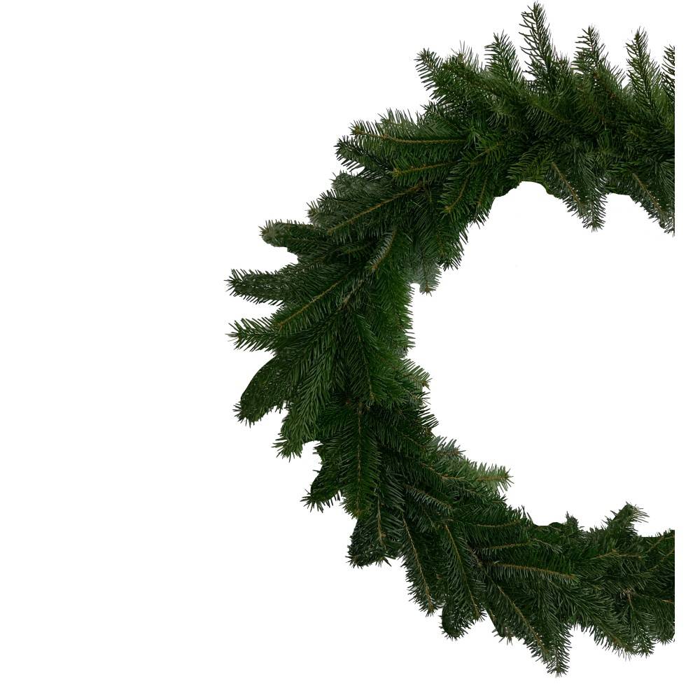 Natuurlijk kerstslinger in groene kleur, 300 cm | Nordmann kerstbomen ...